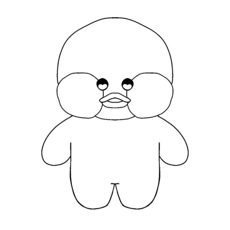 27 Paper duck da colorare unico e stampare PDF gratuita