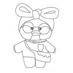 30+ Paper Duck Coloring Pages for Kids | Free Printables