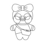 27+ Paper Duck Coloring Pages for Kids | Free Printables