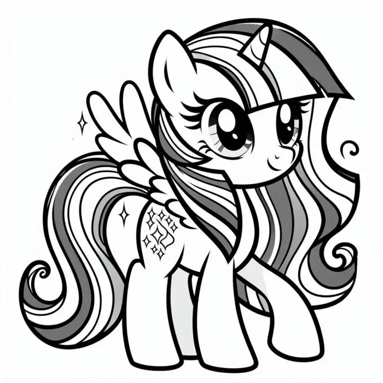 54 My little pony värityskuva tulostettavia ilmaiseksi PDF