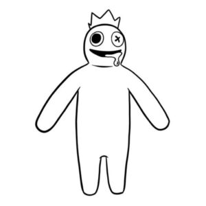 39 Dibujo de Rainbow Friends para colorear | Kleur-v-Kind