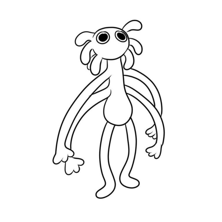 39 Rainbow Friends coloring pages for kids | Free Printables