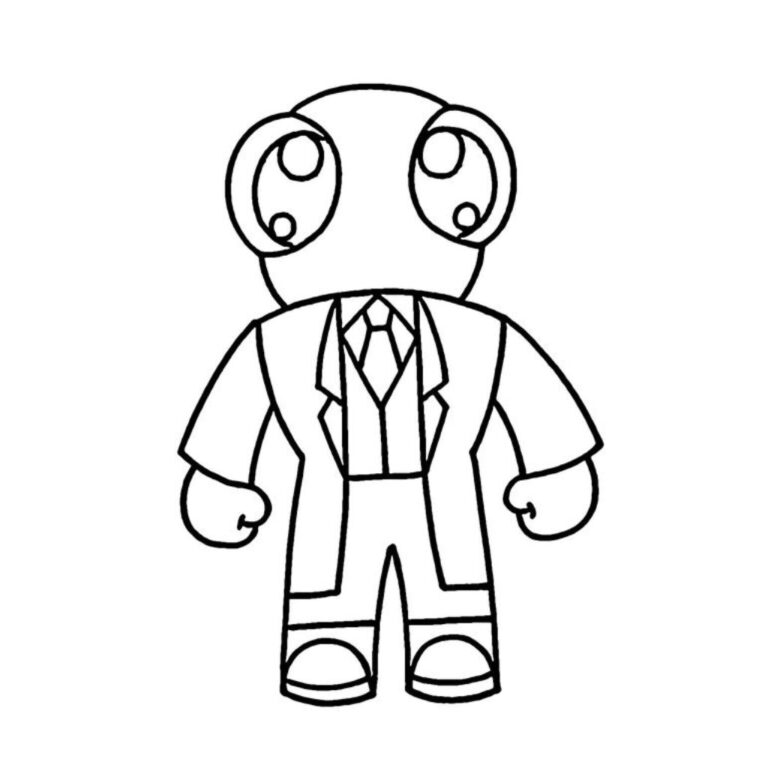 39 Rainbow Friends Ausmalbilder kostenlos zum ausdrucken PDF