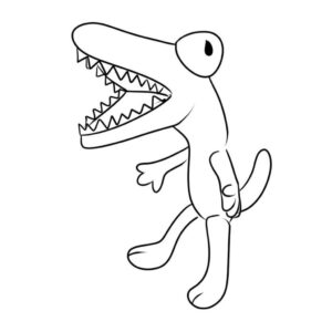 36 Rainbow Friends coloring pages for kids | Free Printables