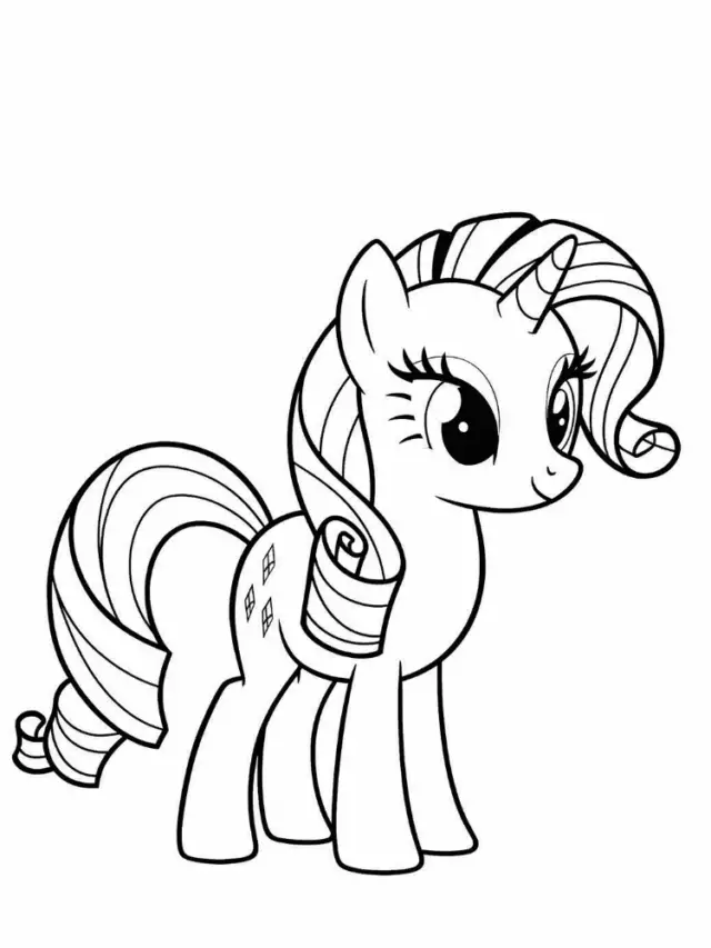 57 Mewarnai My little pony untuk anak-anak gratis