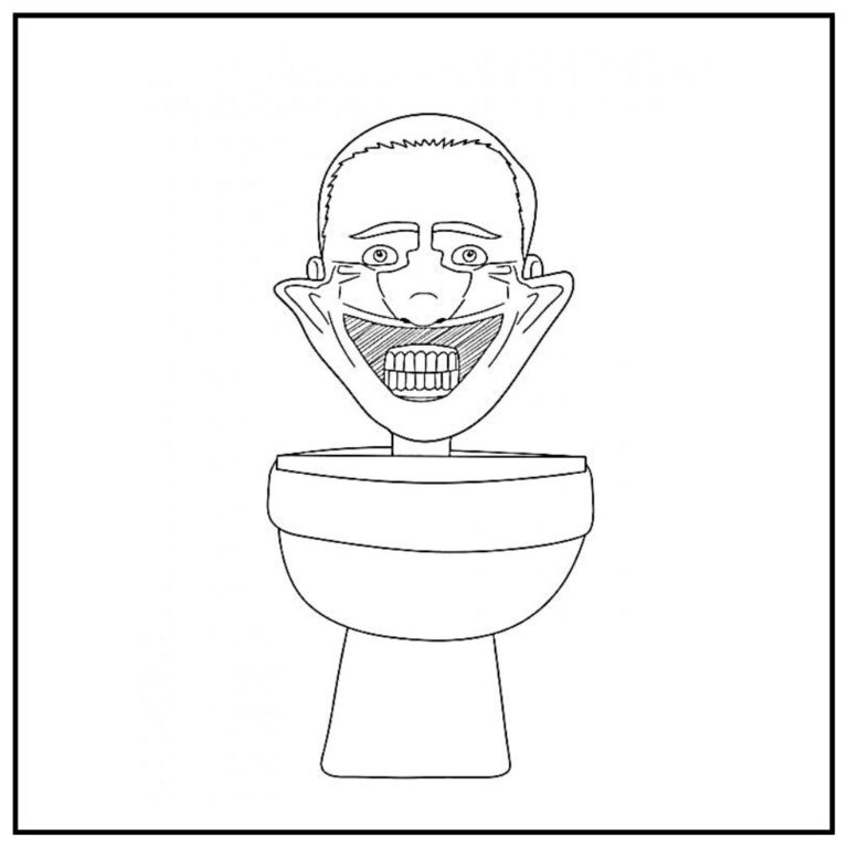 27 Mewarnai toilet Skibidi untuk anak-anak gratis