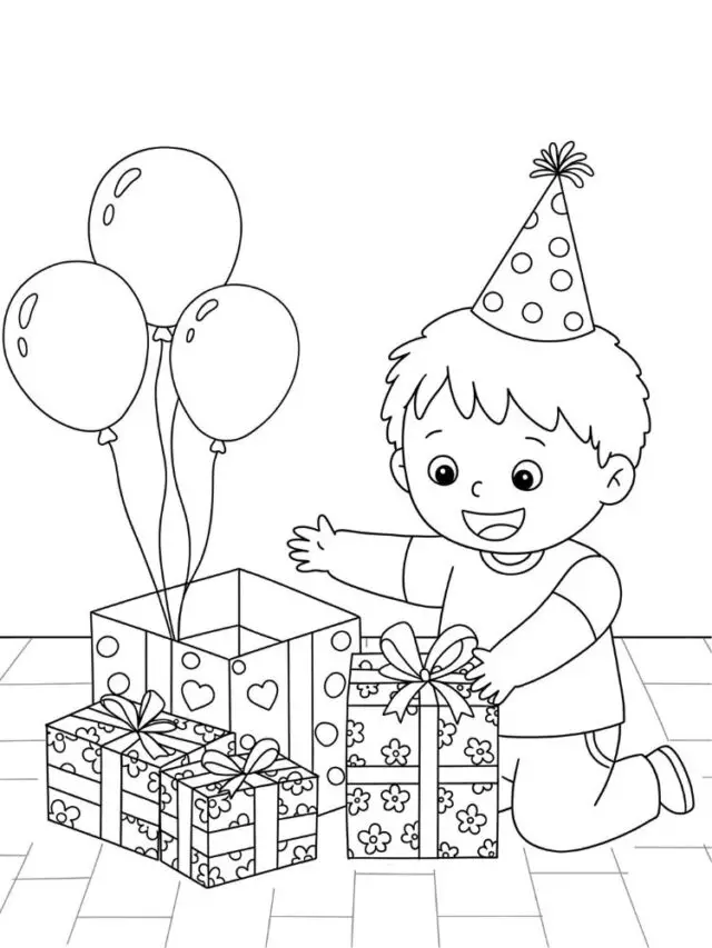 48 Verjaardag Kleurplaat Unieke | Download En Print Tekening