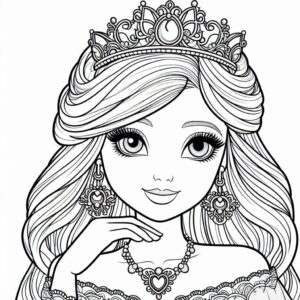 38 Desenhos Barbie para colorir e imprimir PDF gratis