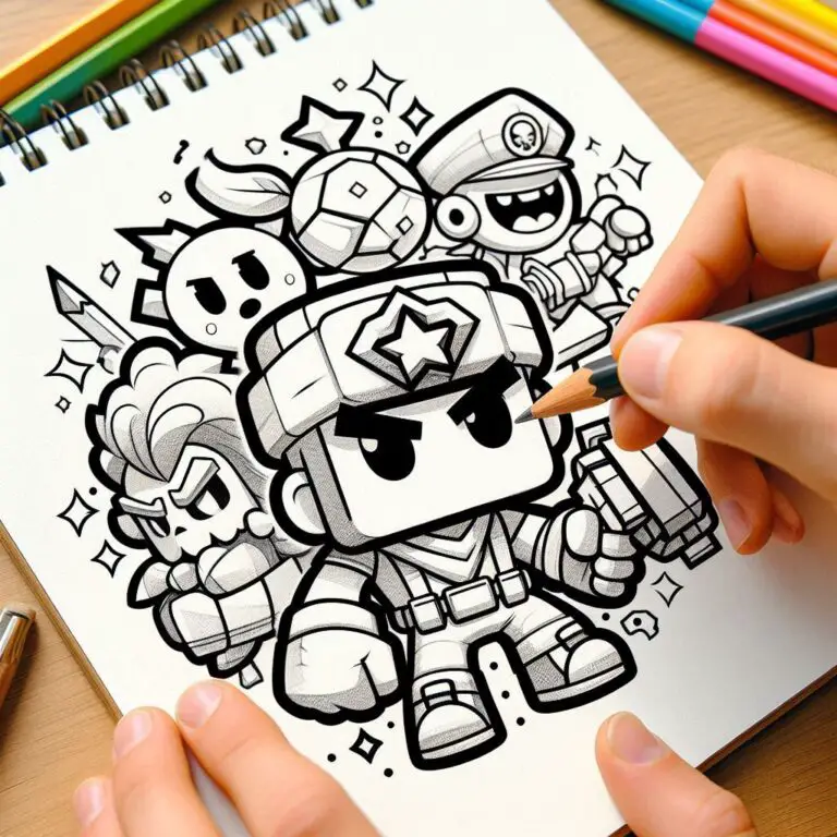 45 Brawl Stars Kleurplaat Unieke Download En Printen