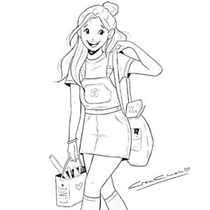 25 Creachick coloring pages | Free Download and Printables