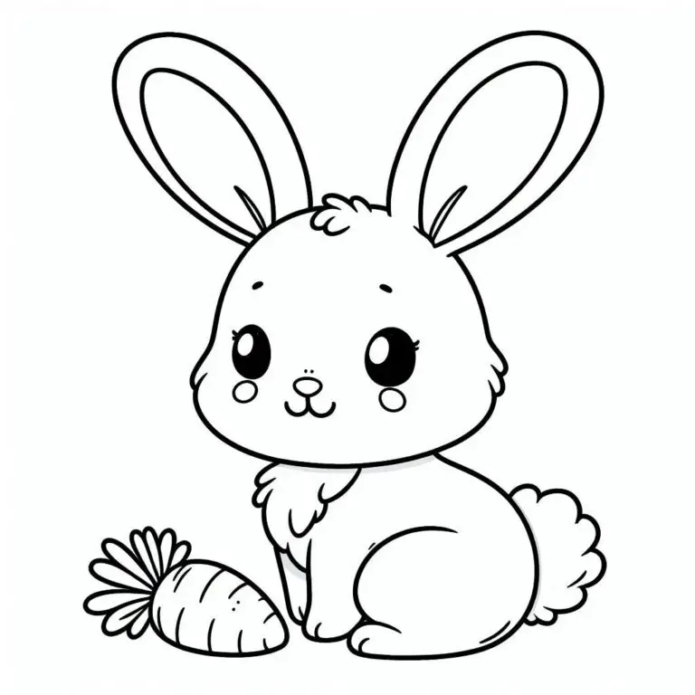 51 Konijntjes Kleurplaat Unieke | Download En Print Tekening