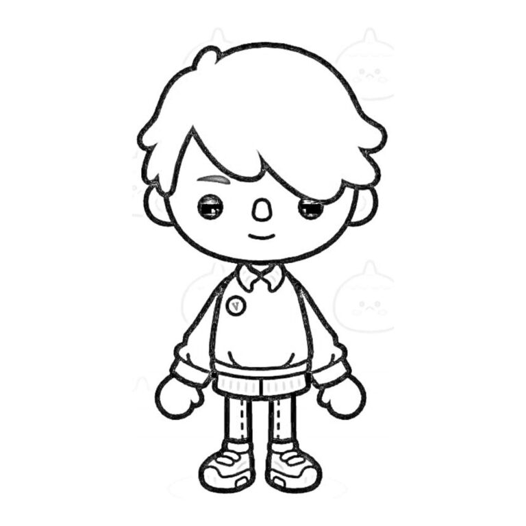 27 Toca Boca Coloring Page Unique | Download And Print PDF