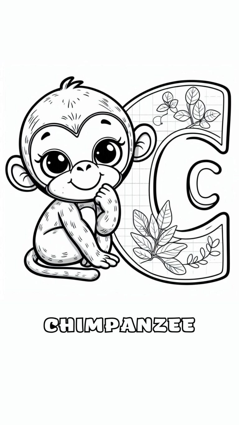 20 Letter C Animals Coloring Page For Kids To Study