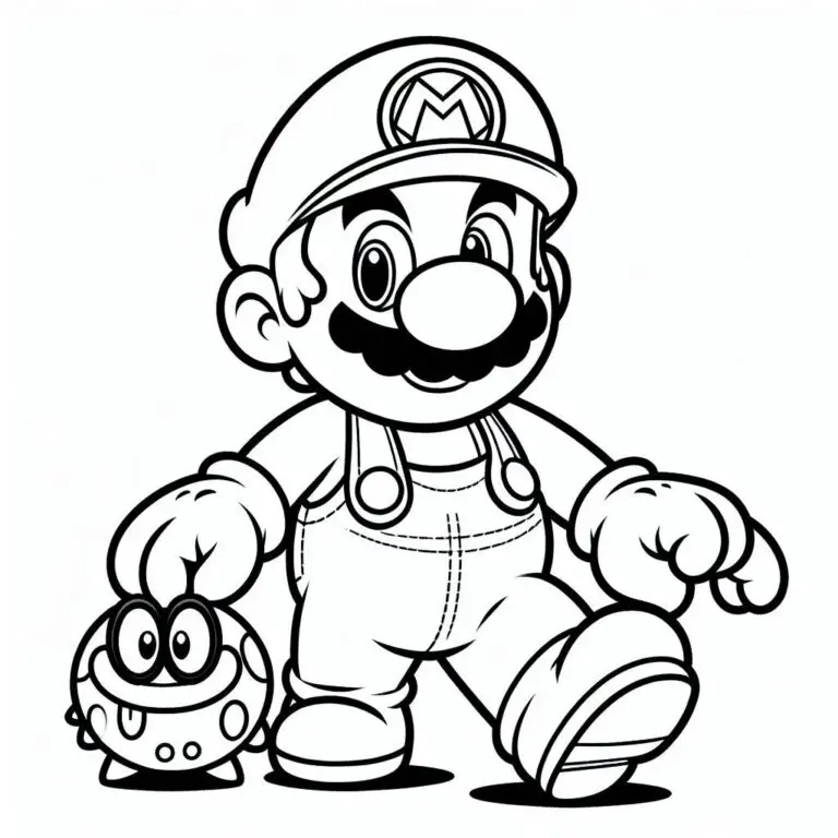 54 Mario Kleurplaat Unieke | Download En Print Gratis