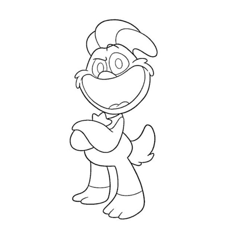 33+ Desenhos Poppy PlayTime para colorir e imprimir PDF