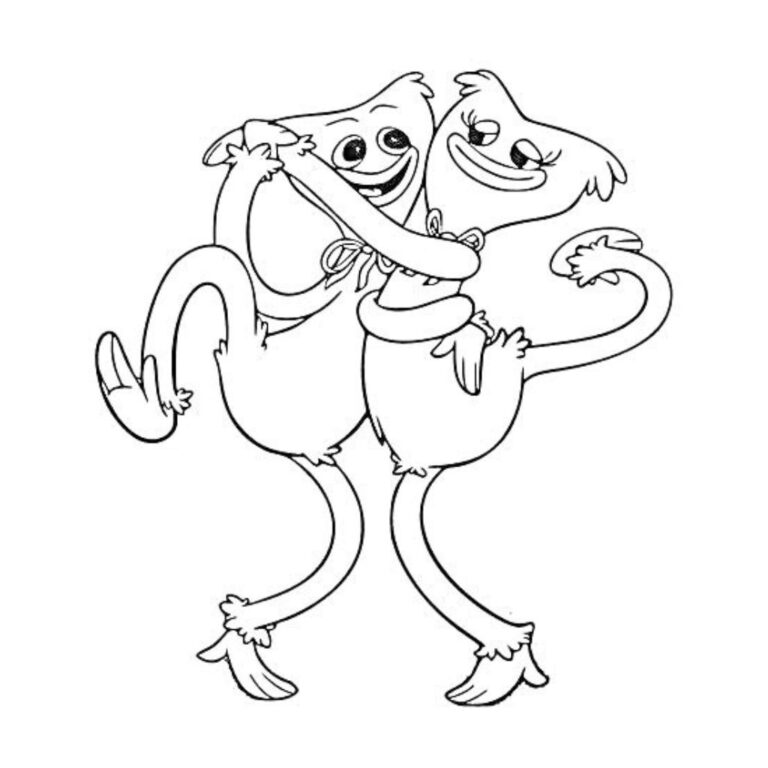 33 Poppy playtime coloring pages for kids | Free Printables