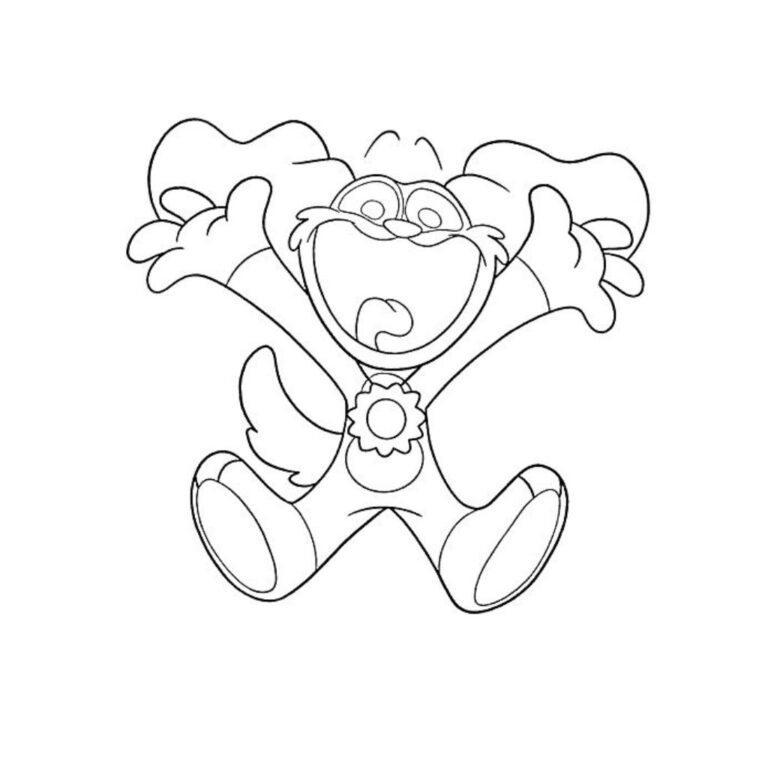 33 Poppy playtime coloring pages for kids | Free Printables