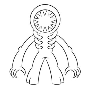 33 Poppy playtime de colorat gratuit (Desene imprimabile)