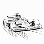 39 Racerbil Tegninger Farvelægning Printbar gratis PDF