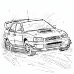 39 Racerbil Tegninger Farvelægning Printbar gratis PDF