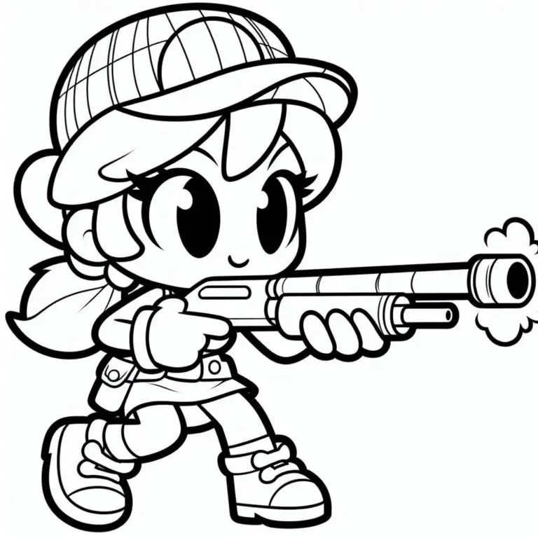 45 Brawl Stars de colorat pentru copii (Desene imprimabile)