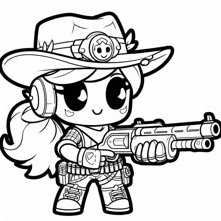 45 Brawl Stars Omalovánky unikátní k vytisknutí PDF