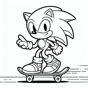 53+ Sonic Coloring Pages Unique | Free Printables