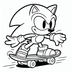 53+ Sonic Coloring Pages Unique | Free Printables