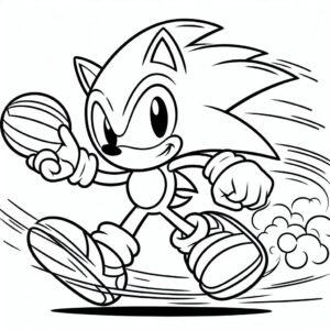56+ Sonic Coloring Pages Unique | Free Printables