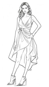 36 Top Model Coloring Page Unique | free Download And Print