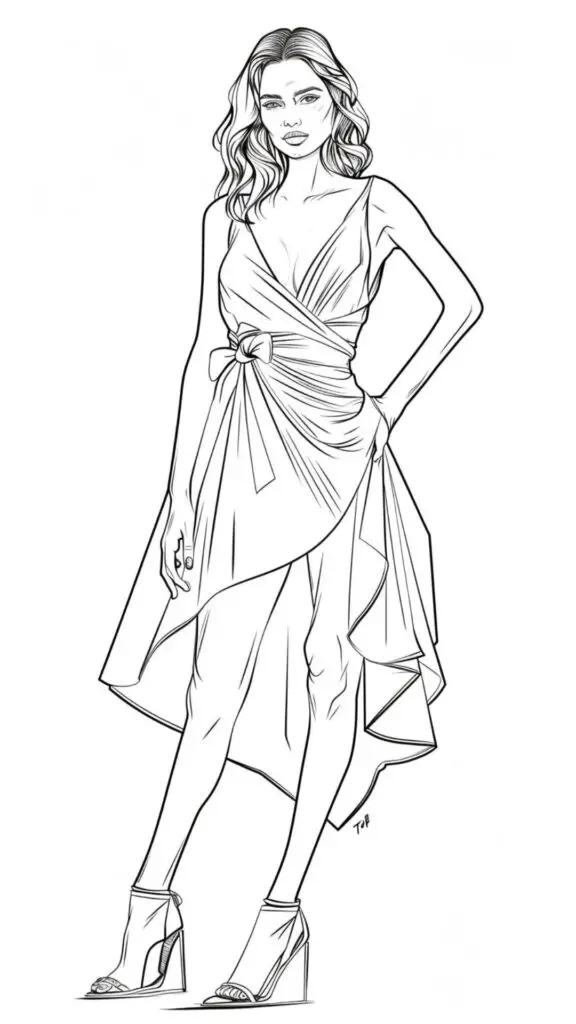 36 Top Model Coloring Page Unique | free Download And Print