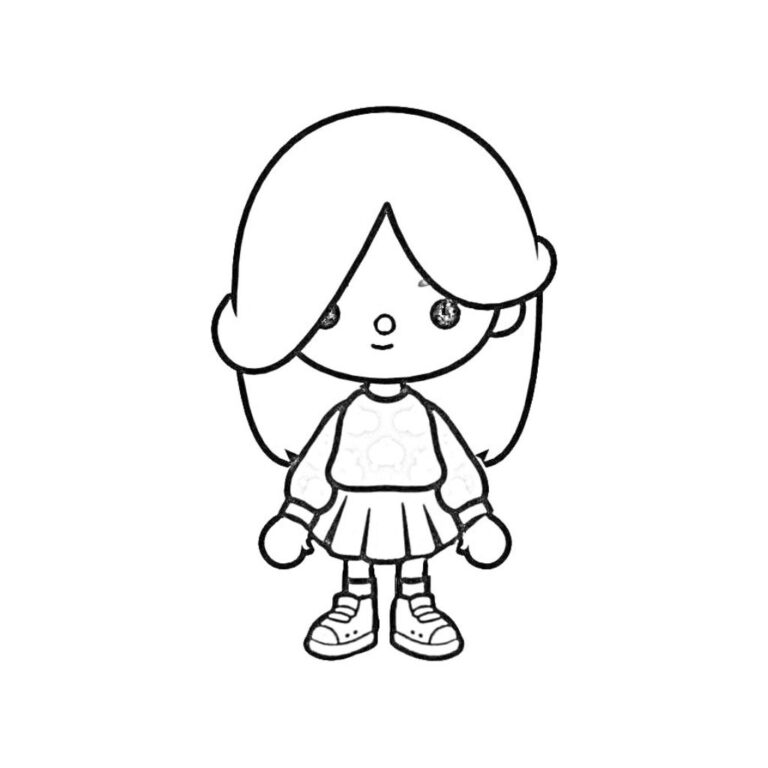 27 Toca Boca Coloring Page Unique | Download And Print PDF