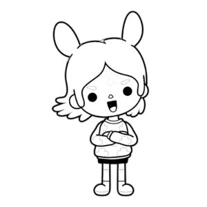 27 Toca Boca Plansa de Colorat Unic | Download Și imprimați PDF