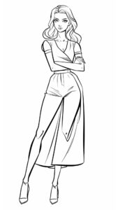 36 Top Model Coloring Page Unique | free Download And Print