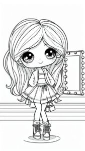 33 Top Model Coloring Page Unique | free Download And Print