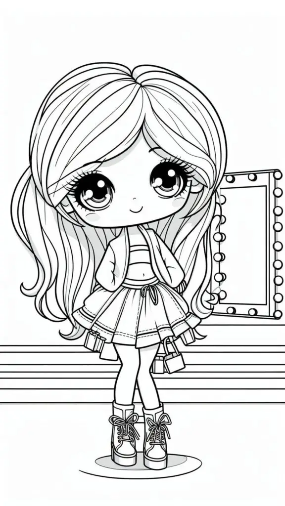 33 Top Model Coloring Page Unique | free Download And Print