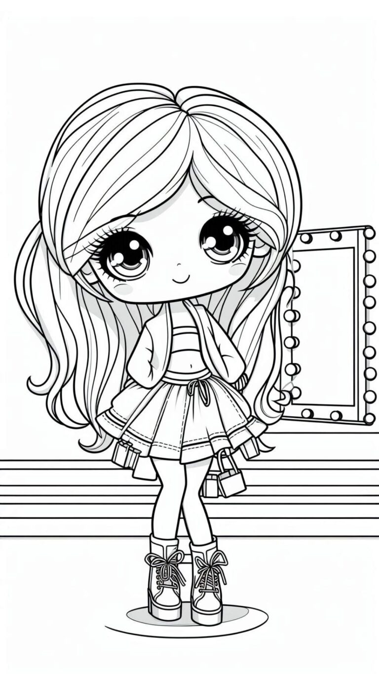 33 Top Model Coloring Page Unique | free Download And Print