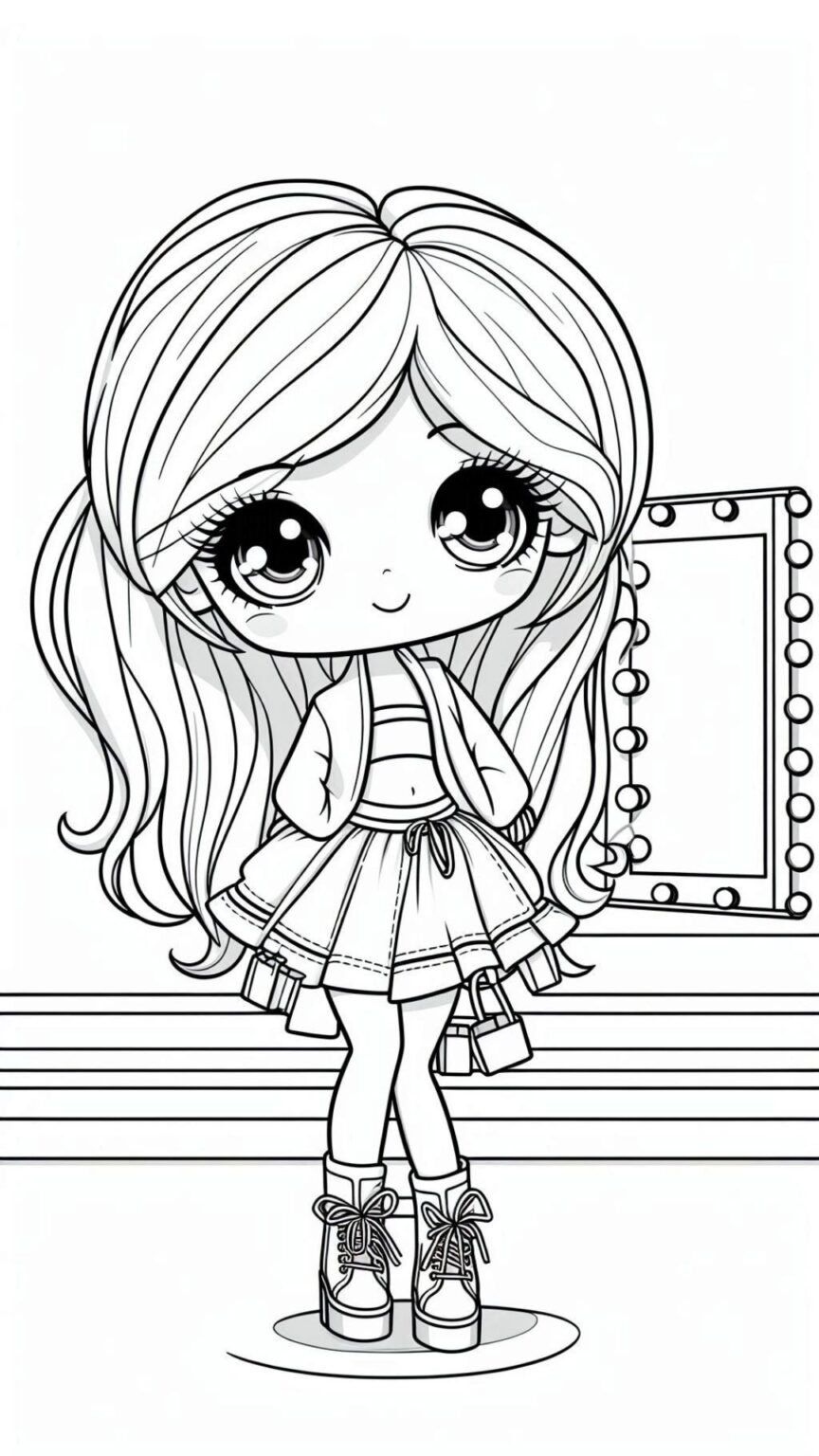 33 Top Model Coloring Page Unique | free Download And Print
