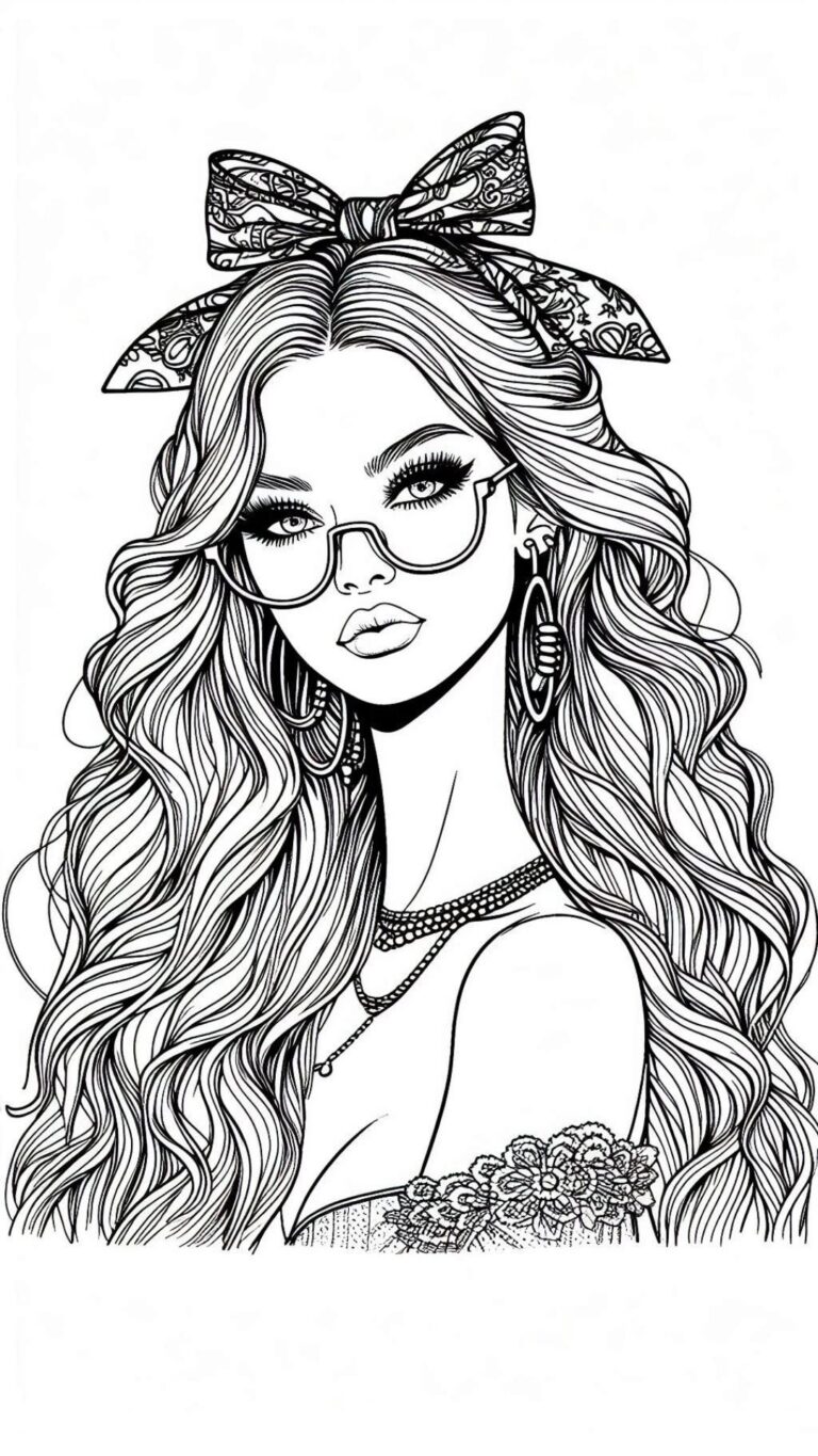 30 Top Model Coloring Page Unique | free Download And Print
