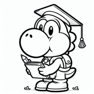 55 Yoshi Coloring Pages Unique | Download And Print Drawing