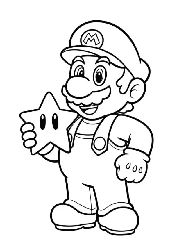 57 Mario Kleurplaat Unieke | Download En Print Gratis