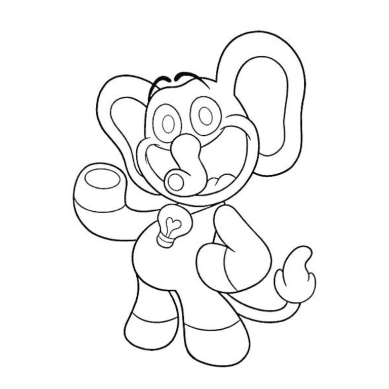 33 Poppy playtime coloring pages for kids | Free Printables