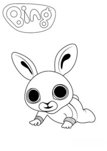 60+ Bing Coloring Pages For Kids | Free Printables