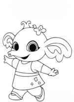 60+ Bing Coloring Pages For Kids | Free Printables
