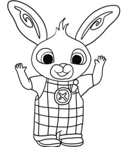 60+ Bing Coloring Pages For Kids | Free Printables