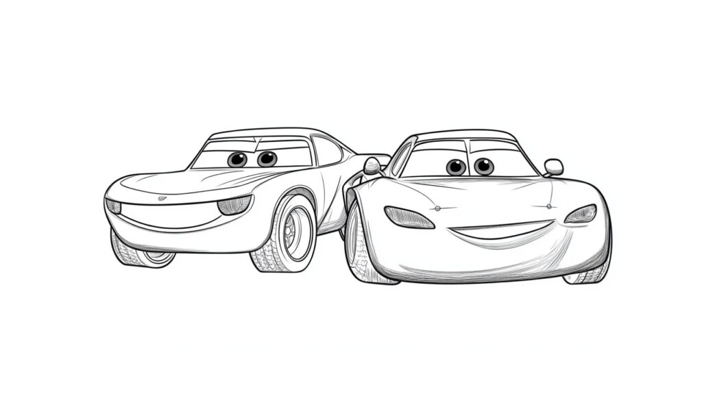 15+ Coloriage Cars pour les enfants | Dessins à imprimer