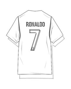 33+ Cristiano Ronaldo boyama sayfası ücretsiz PDF yazdırmak