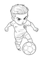 36+ Cristiano ronaldo de colorat gratuit (Desene imprimabile)