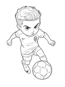 36+ Cristiano ronaldo målarbilder för barn utskrivbar PDF