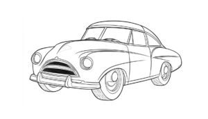 15 Cars de colorat pentru copii gratuit (Desene imprimabile)